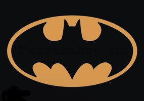 Plechová cedule Batman poškozeno