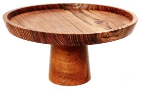 Podnos na dort Teak Cake Dish 24,5 cm Bazar Bizar