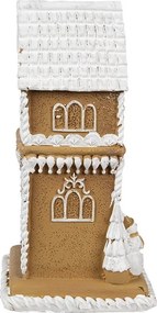 Svítící perníková chaloupka Gingerbread House - 8*8*15 cm
