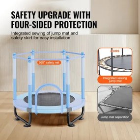 152,4 cm trampolína pro děti Mini trampolína pro batolata – DWYXBC60YCDW6KFK8V0