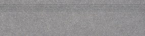 Schodovka Rako Block tmavě šedá 30x120 cm mat DCPVD782.1