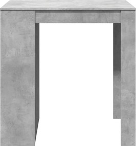 Barový stůl betonově šedý 102 x 70 x 103,5 cm kompozitní dřevo 3309324