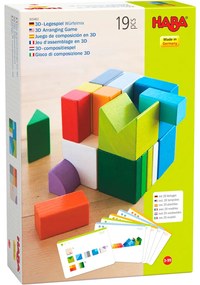 3D kreativní kostky - 19 ks