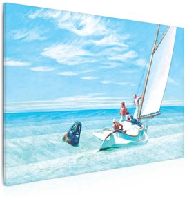 Malvis ® Obraz - muži na moři Velikost (šířka x výška): 50x40 cm