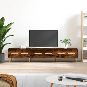 vidaXL TV skříňka kouřový dub 150 x 36 x 30 cm kompozitní dřevo