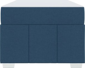 Rám postele s matrací Modrá 90 x 200 cm textil 3398264