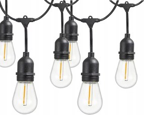 LED světelná zahradní girlanda LUCENT, 15 m