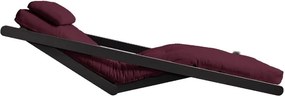 Variabilní lenoška Karup Design Figo Black/Bordeaux