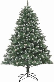 Umělý vánoční stromeček Zelená 210 cm PVC, plast a ocel 3395248