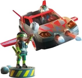 Playmobil® PLAYMO-FRIENDS 71832 Hrdina s multifunkčním vozidlem / Poče