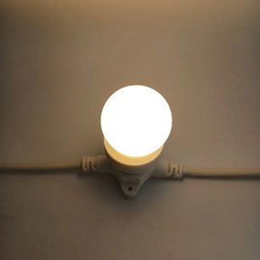 LED žárovka, teple bílá, patice B22
