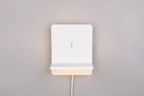Bílé LED stmívatelné nástěnné svítidlo Fairfield – Trio