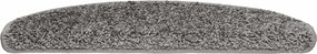 Schodové rohože 20 ks 65 x 21 x 4 cm šedé, půlkulaté, velké 3365845