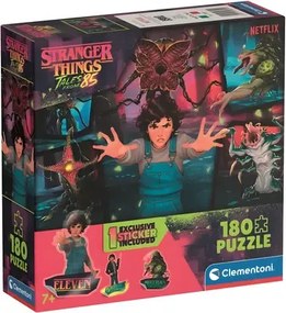 CLEMENTONI Puzzle Stranger Things Tales from '85: Nepřátelé / 180 dílk