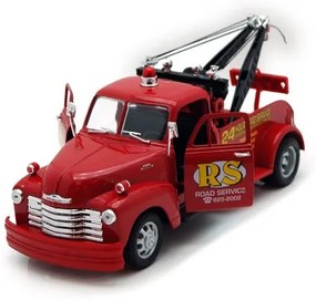 Welly Chevrolet 1953 Tow Truck, Červený 1:24