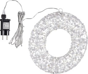 Svítící věnec ø 28 cm Ellary – Bizzotto