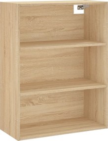 vidaXL Skříň highboard 69,5 x 34 x 180 cm kompozitní dřevo [3190030] Barva: kouřový dub