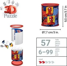 RAVENSBURGER Stojan na tužky Spiderman / 3D puzzle / od 6 let