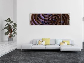 Obraz - Čokoládový cupcake (170x50 cm)