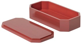 Ferm Living Úložný box Nova 20 x 10 picante red