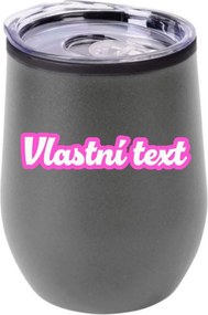 Personalizovaný termohrnek "BOWL" s vlastním textem s obrysem