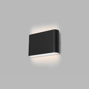 Venkovní nástěnné ploché svítidlo Flat II Barva: Antracitově šedá, Délka: 135 mm