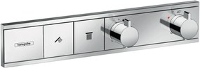 Hansgrohe RainSelect, baterie pod omítku na 2 spotřebiče, chromová, 15380000