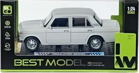RAPPA Auto bílé se zvukem a světlem 18 cm / Setrvačník / Otevírací dve