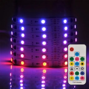 LED RGB Stmívatelný pásek MAGIC 2 m LED/12W/230V + DO