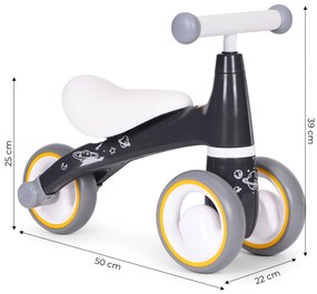 Dětské odrážedlo ECOTOYS COSMIC černé