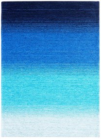 Koberce Breno Koupelnová předložka LAOS (Gobelin) 256/999X, Modrá, 55 x 85 cm