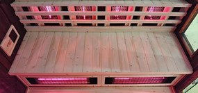 BPS-koupelny Zahradní kombinovaná sudová sauna 2v1  - Infrasauna + finská sauna 180x200, 4-6 osob