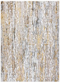 Dywany Łuszczów Kusový koberec Gloss 8487 63 Ornament gold/beige - 80x150 cm