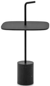LAPALMA - Čtvercový konferenční stolek JEY s držákem