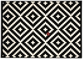 Alfa Carpets  Kusový koberec Gloria new black/cream - 160x230 cm