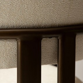 Béžové jídelní křeslo s područkami Duct – DAN-FORM Denmark