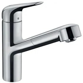 Hansgrohe Focus M42 dřezová baterie s vytahovací sprškou chrom 71814000