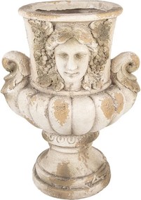 Béžový antik květináč v barokním stylu Baroque - 36*38*50 cm