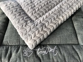 TrendPet Podložka pro psy Heaven Grey VELIKOST: Pro mini psa 50 x 35 cm