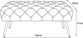 Taburetka MONACO lahvově zelená