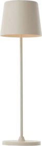 Brilliant G90939/09  Venkovní AKU stolní lampa KAAMI béžová  USB-C