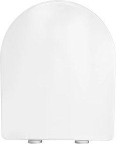 Gamma Sewilla D4, WC sedátko 420x345mm, SoftClose, bílá lesklá, GMA-D4