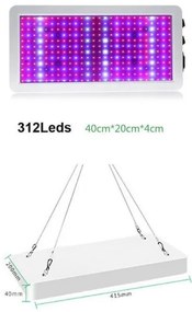 LED Závěsné svítidlo pro pěstování rostlin LED/36W/230V IP44