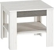 Nábytkáři ORFA BERNIS 13 -konferenční stolek, lamino, borovice bílá/ borovice bílá/ šedá (ML) (BLANCO13=1BALÍK) (K150)
