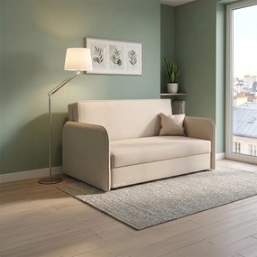 Pohovka VIVA III LOFT | 145 cm | rozkládací + úložný prostor | VÝBĚR TKANIN