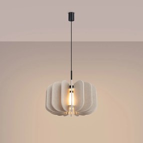 Sollux Lighting Závěsná lampa MULA 45 béžová
