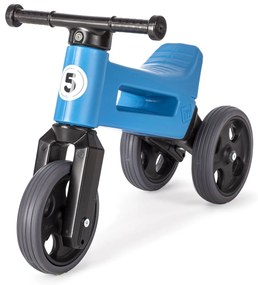 Odrážedlo funny wheels rider sport 2v1, výška sedla 28/30 cm nosnost 25 kg 18m+ v sáčku barva: modrá