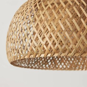 Toolight - stropní svítidlo z přírodního bambusu E27 60W APP886-1CP, hnědá, OSW-05246
