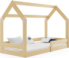 SMB Dětská postel z masivu HOME 2, 80x160 cm Dekor: Grafit