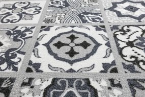 Protiskluzový koberec PATCHWORK 19 New šedý